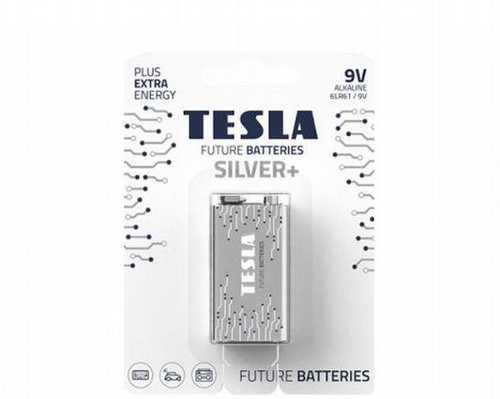 Батарейки Tesla silver 9V+1ks Alkaline 9V (6LR61