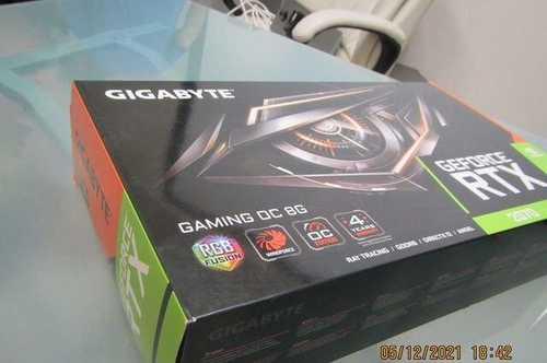 Видеокарта Gigabite GeForce RTX 2070 gaming