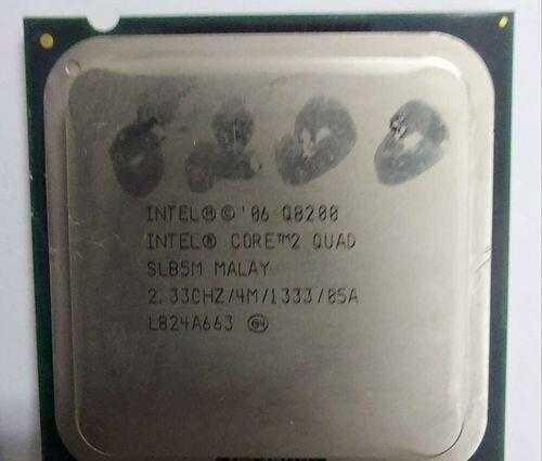 Процессор 775 Q6600 Q8200