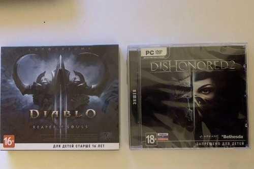 Diablo Reaper of Souls / Dishonored 2 (Новые)
