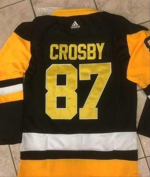 Хоккейное Джерси 87 Crosby NHL Pittsburgh Penguins