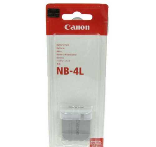 Аккумулятор NB-4L Canon новый