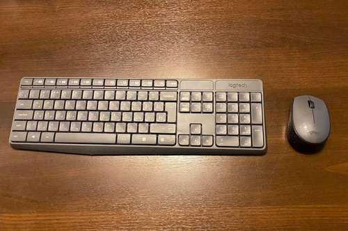 Беспроводные клавиатура+мышь Logitech MK235