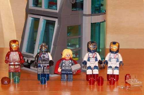 3 Конструктора lego Marvel 76038, 76095, 76030