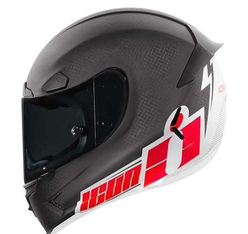Шлем icon airframe pro flash bang - black