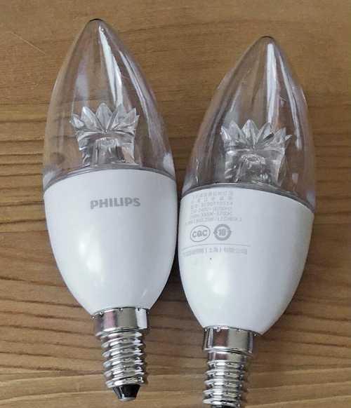 Лампа светодиодная Philips Rui Chi, E14, B35, 3.5В