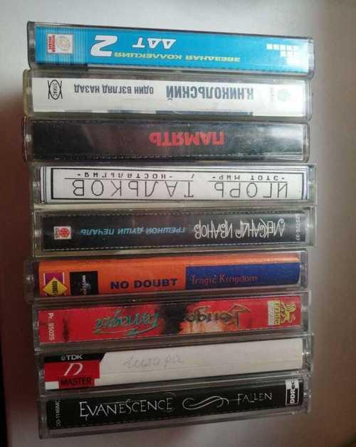 Аудио кассеты, видеокассеты