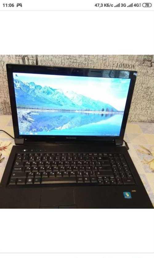 Игровой ноутбук Lenovo b560