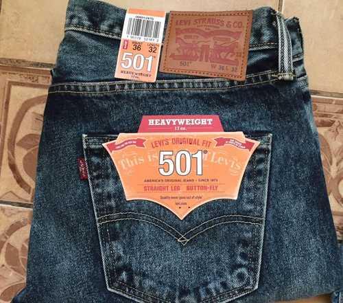 Levis 501 store heavyweight 17oz