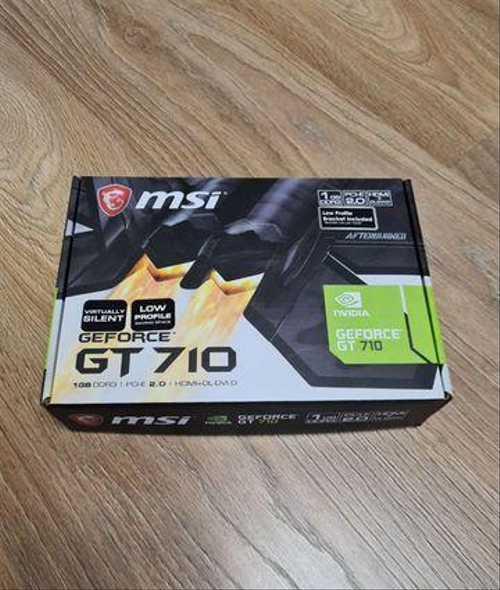 MSI GT 710 новая
