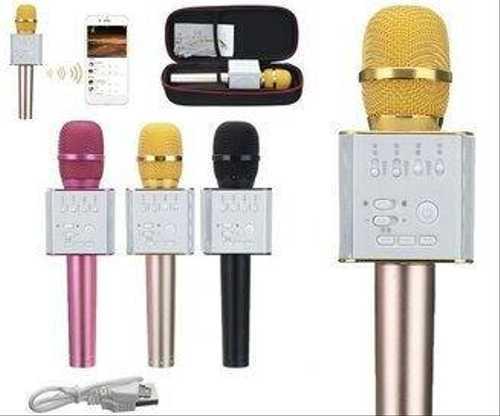 Микрофон для караоке Bluetooth Q9 OT-ERM05