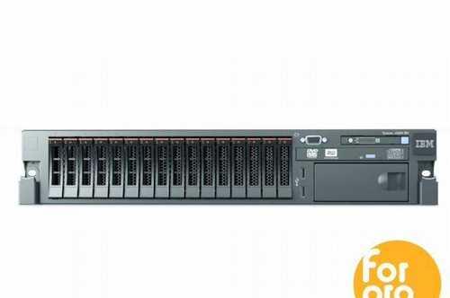 Сервер IBM x3650 M4 16sff 2xE5-2643 320GB, М5110
