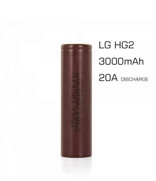 Аккумулятор высокотоковый LG INR 18650 - HG2 3000m