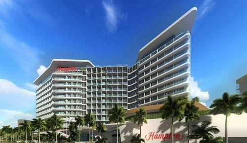 Тур в Оаэ - новый отель Hilton - 1-ая линия - 23.5
