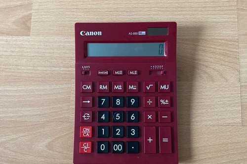 Б/у калькулятор Canon AS-888