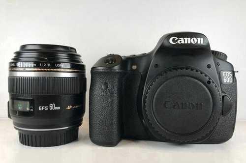 Canon EOS 60D kit EF-S 60mm f/2.8 Macro USM (A410)