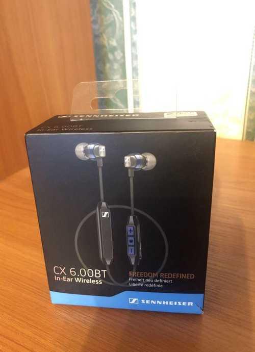 Беспроводные наушники Sennheiser CX 6.00BT
