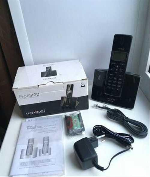 Новый радиотелефон voxtel Profi 5100