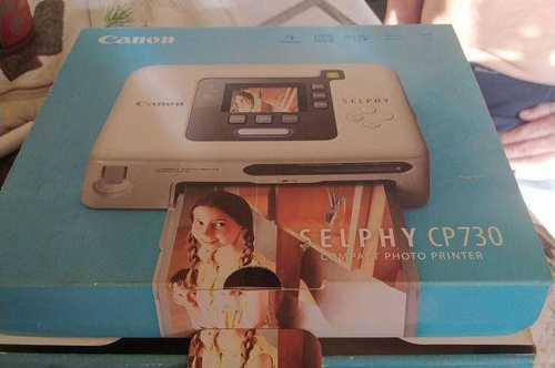 Фотопринтер canon selphy cp730