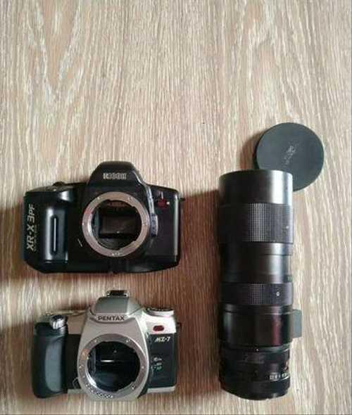 Пленочные фотоаппараты Ricoh, Pentax и объектив