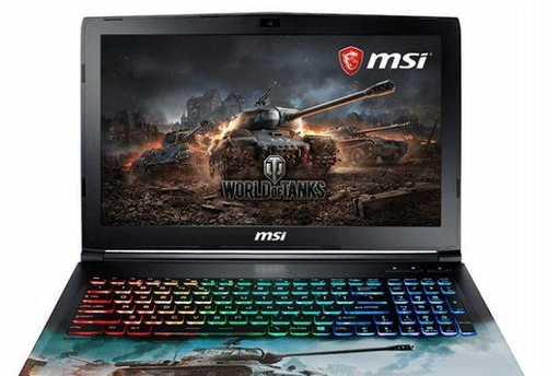 Ноутбук MSI GP62 WOT Edition