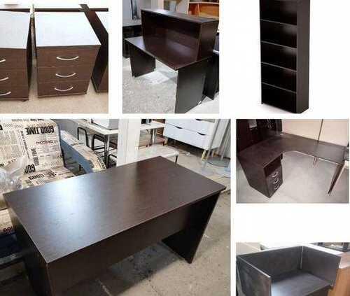 Мебель для офиса венге новая и бу