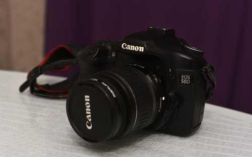 Фотоаппарат Canon 50D с обьективом