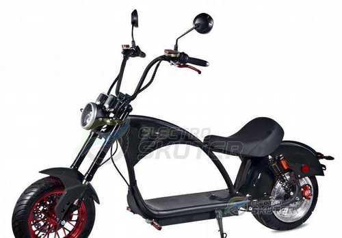 Электроскутер Citycoco Harley Chopper Черный 2000W