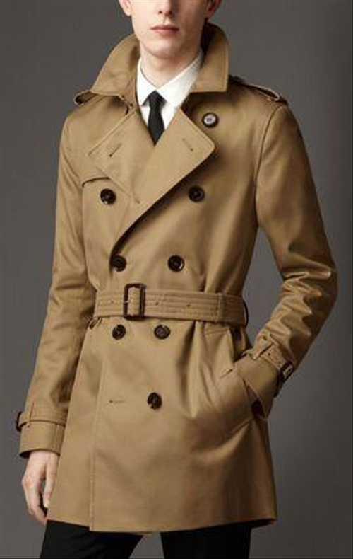 Бренд Burberry London (US38) Cotton Trench Coat