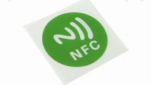 NFC метка, электронная визитка
