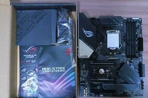 Материнская плата Asus Rog Strix Z390E Gaming