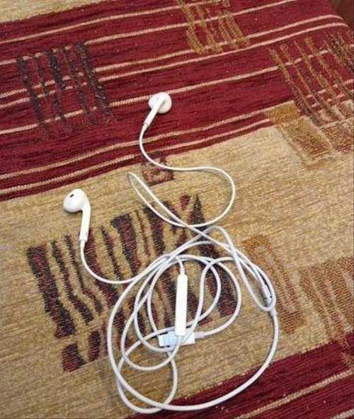 Наушники apple earpods lightning