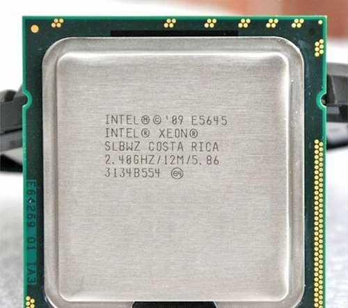Intel Xeon e5645 (6C/12HT, S-1366, 2.4GHz) slbwz