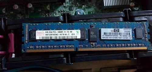 Модуль памяти HP 2GB Dual Rank x8 PC3-10600