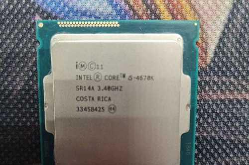 Процессор i5 4670k нерабочий