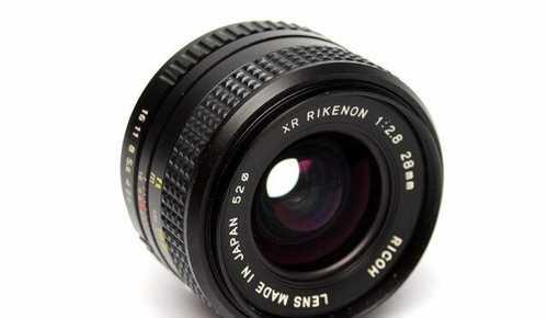 Ricoh XR Rikenon 28mm f2.8 байонет Pentax K