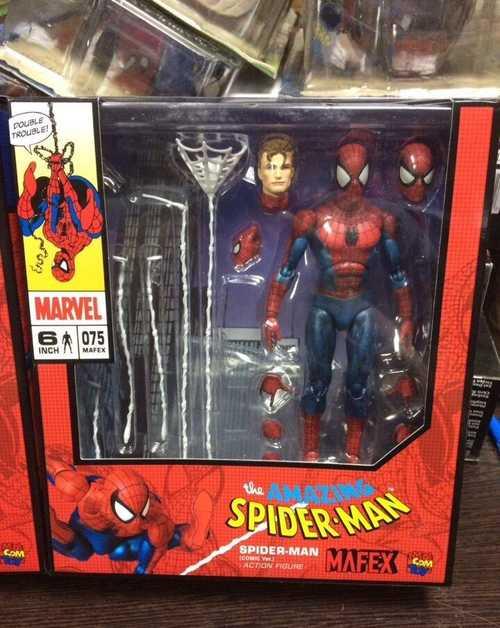 Фигурка Marvel mafex No.075 Spider-Man (Comic Ver