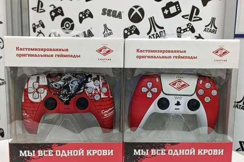 Геймпад Dualsense PS5 Кастомный "Спартак" NeW