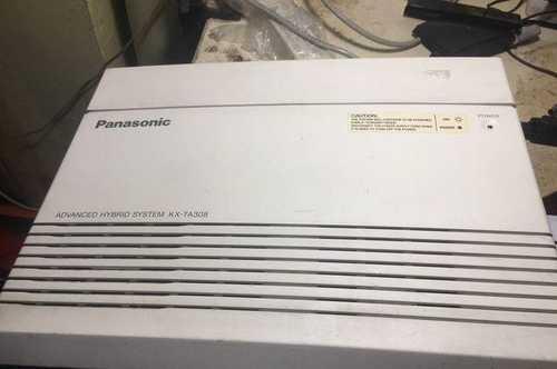 Атс Panasonic KX-TA308 + телефонные аппараты