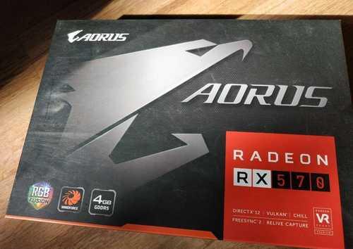 Видеокарта Aorus Radeon RX570