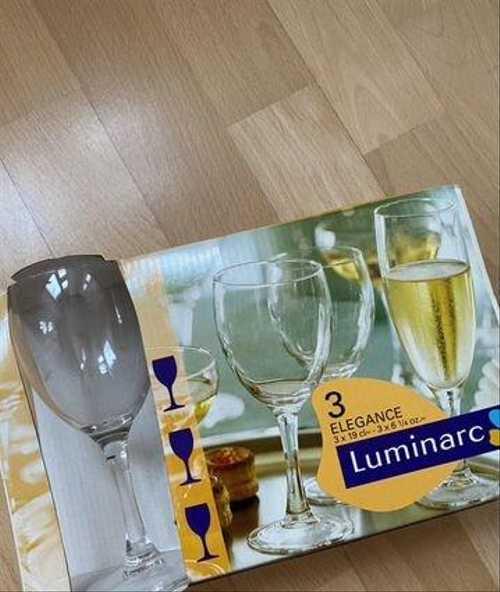 Новый набор фужеров Luminarc