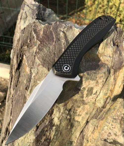 Нож складной We Knife Civivi C801D Baklach black