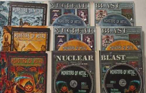 DVD диски, Monster of Metal