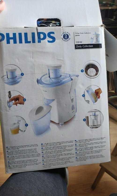 Соковыжималка Philips HR1823 Daily Collection