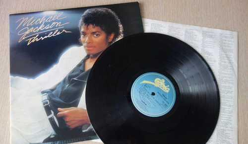 Michael Jackson - Thriller 1982 UK LP - Пластинка