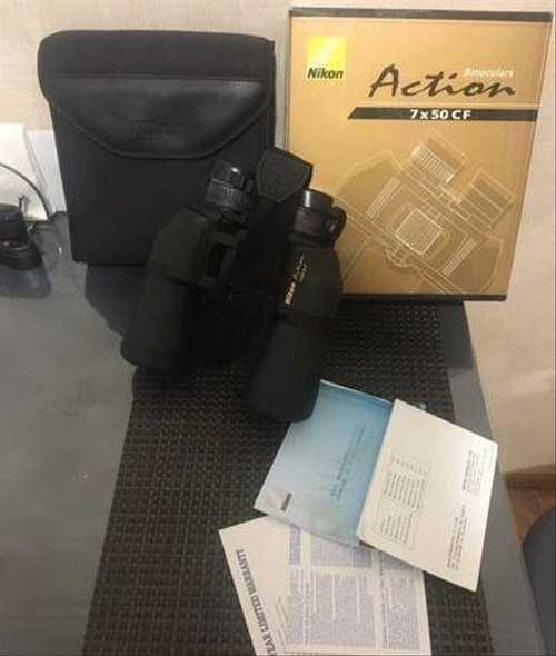 Бинокль Nikon action 7x50 CF