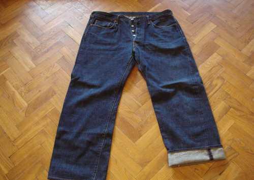 Джинсы 45 RPM Made in Japan W36 L32 selvedge