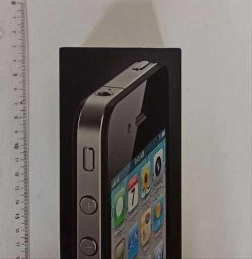 Телефон iPhone 4, наушники гарнитура Apple iPhone4