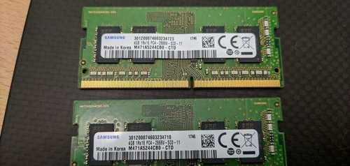 Оперативная память samsung 4GB DDR4 2666MHz sodimm