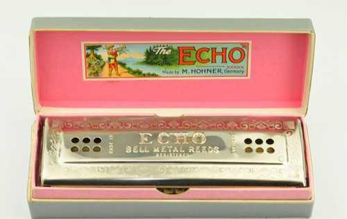 Губная гармошка The echo Harp M. hohner Германия